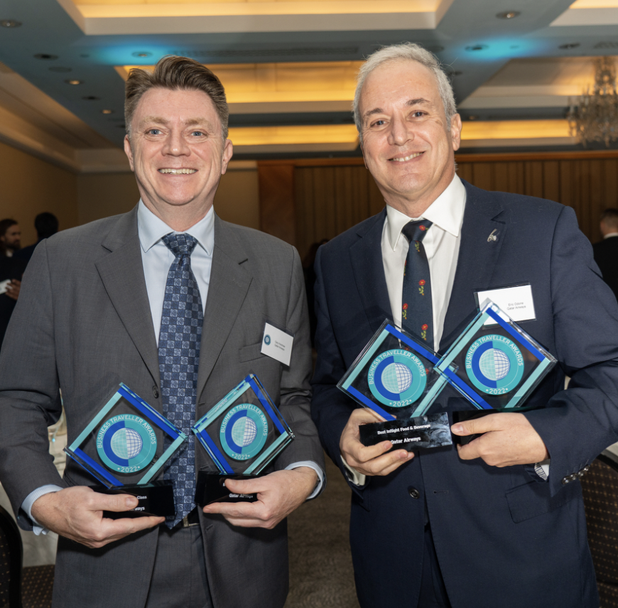 Qatar Airways Wins Again, with Four New Awards from Business Traveller | Qatar Airways Newsroom